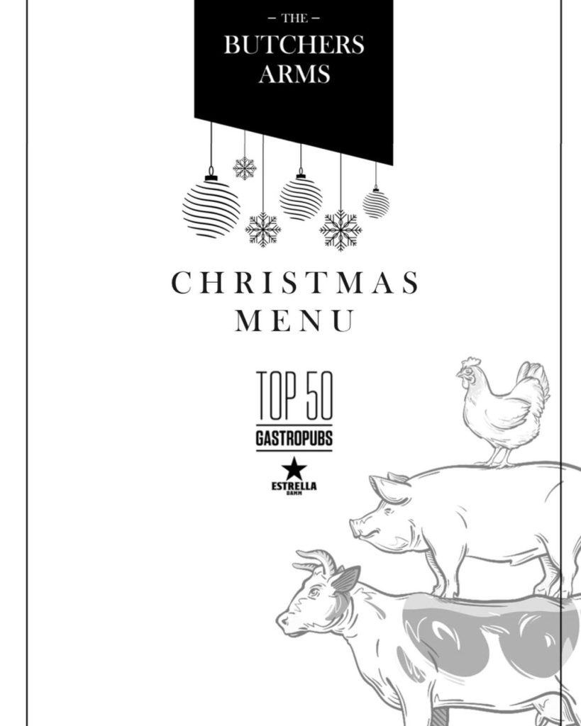 Christmas Menus in Holmfirth 2023 at Holmfirth Info